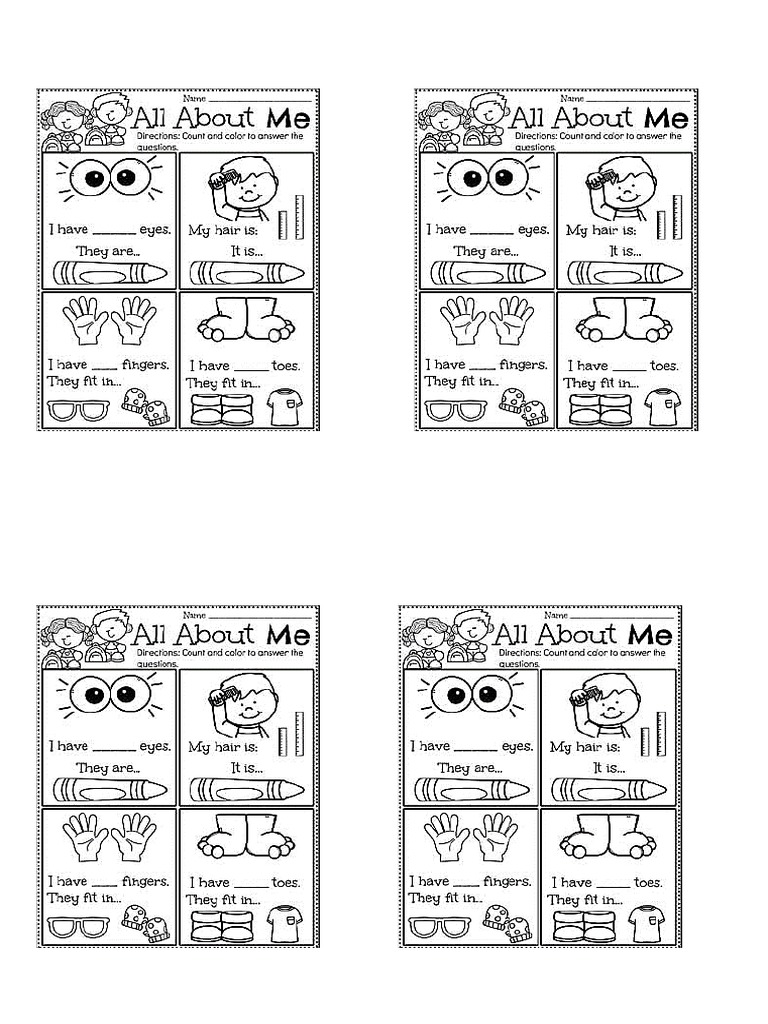 All About Me | PDF
