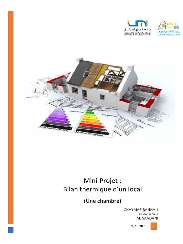 Mini Projet | PDF | Isolation thermique | Isolation thermique du bâtiment
