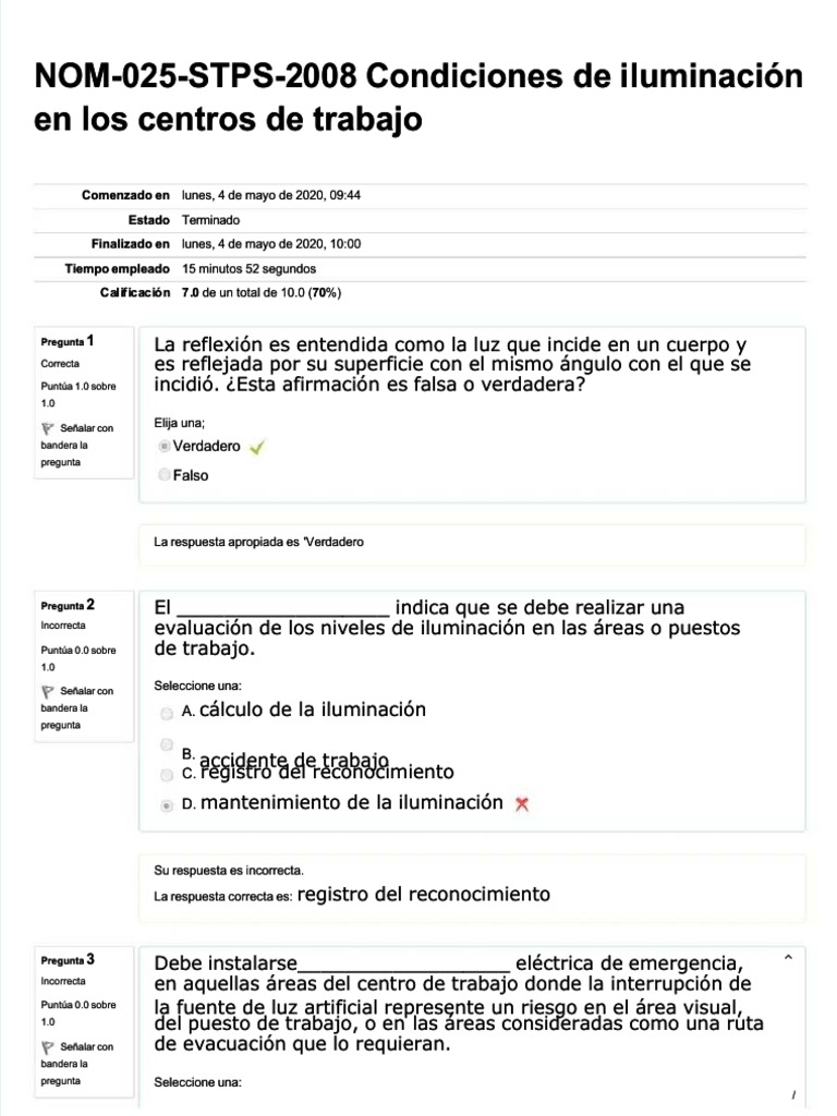 PDF Nom 025 Stps 2008 Condiciones de Iluminacion en Los Centros de Trabajo - Compress | PDF ...