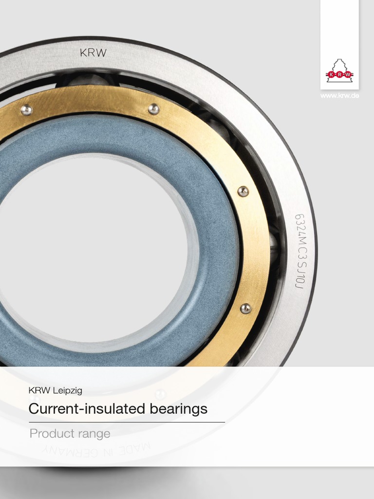 Current-Insulated Bearings Guide | PDF | Bearing (Mechanical ...