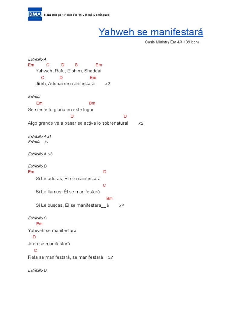 Yahweh Se Manifestará | PDF