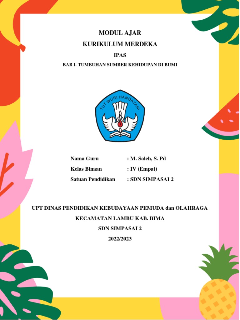 Perangkat Ajar Kurikulum Merdeka | PDF