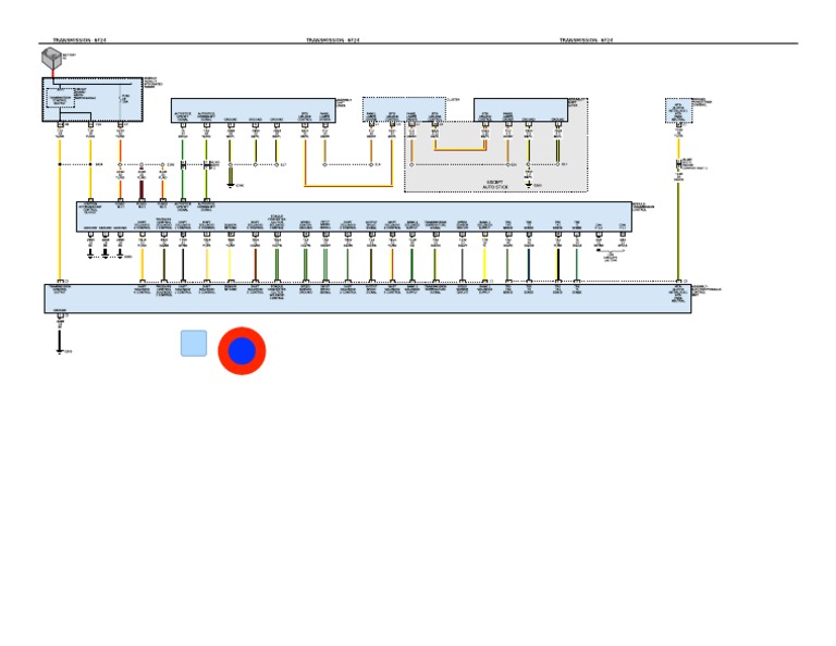 Diagrama Tranmision 6f24 | PDF