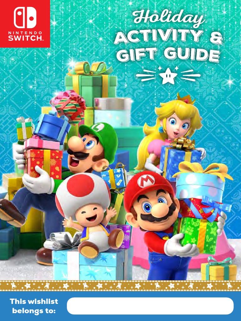 My Nintendo Holiday2022 Activity Gift Guide US-EnG | PDF | Nintendo ...