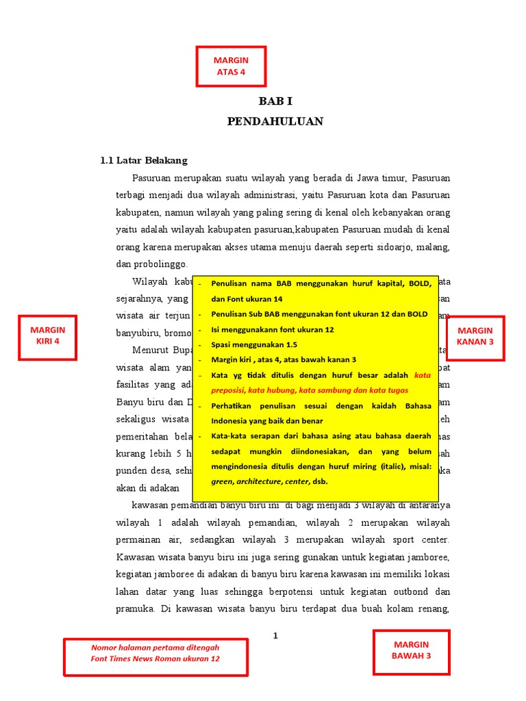 Contoh Laporan | PDF