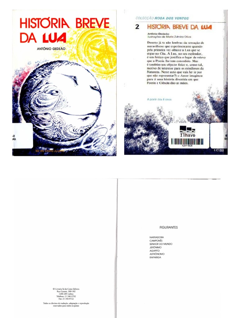 Historia Breve Da Lua - Antonio Gedeao | PDF