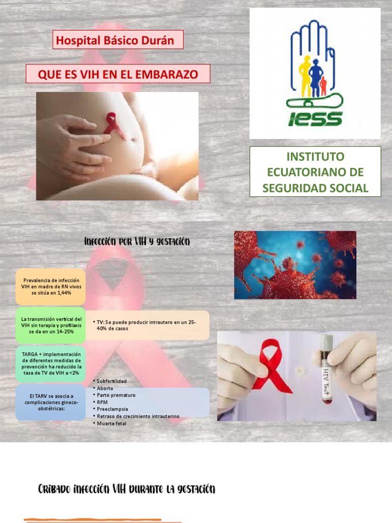 Vih en El Embarazo | PDF | VIH | Parto