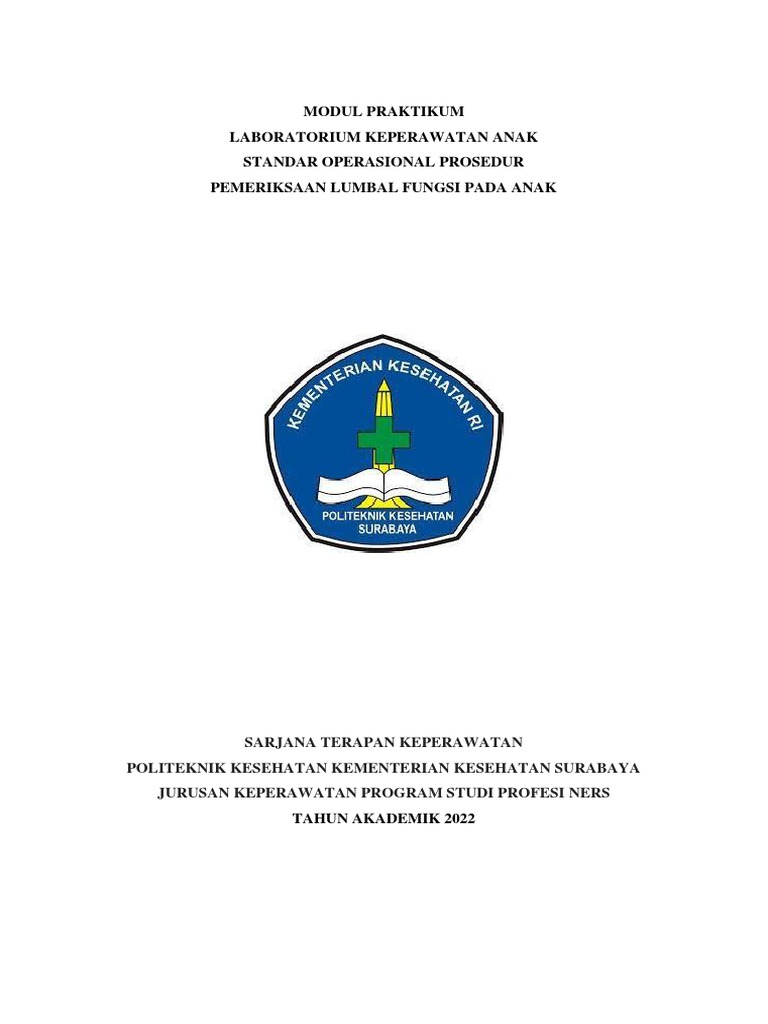 Sop Lumbal Punksi | PDF