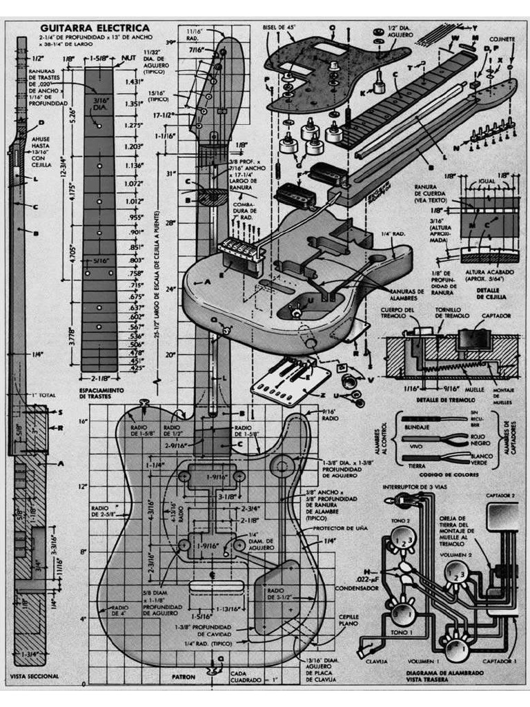 Fender Telecaster Esquema General | PDF