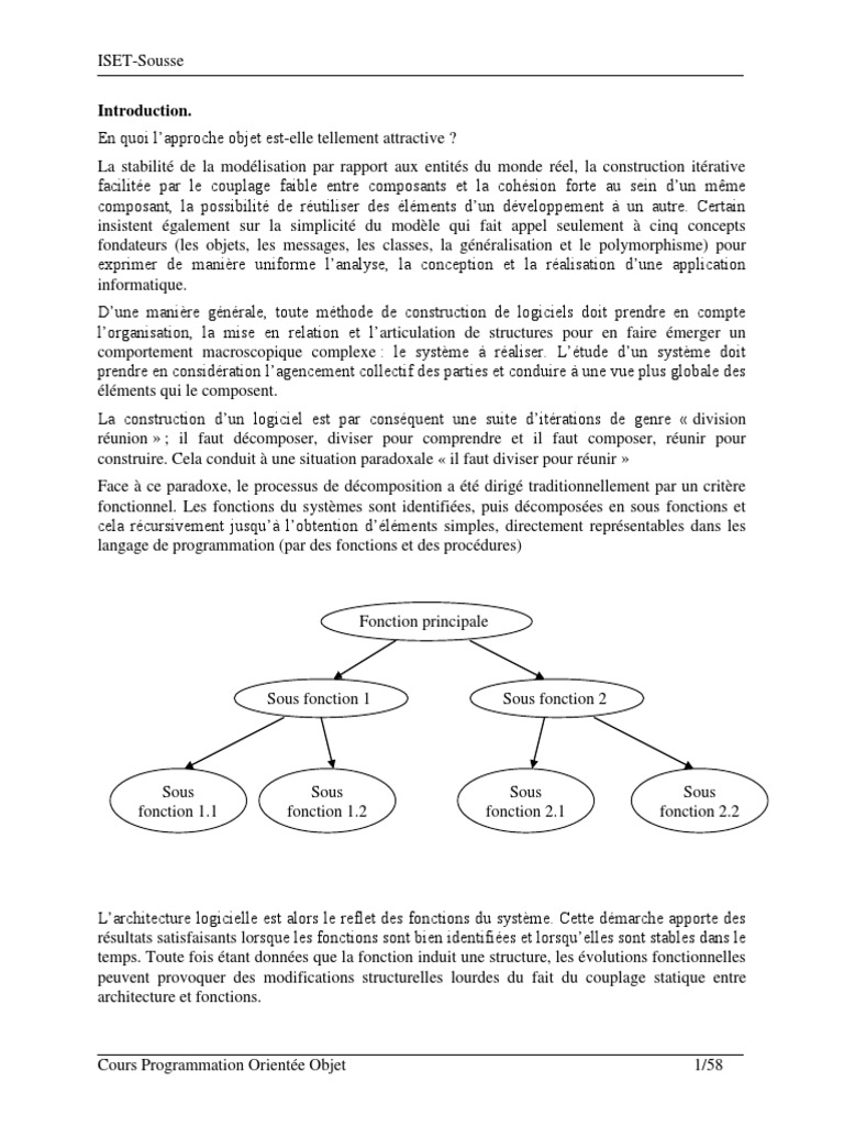 Cours Java | PDF | Java (Langage de programmation) | Classe (informatique)
