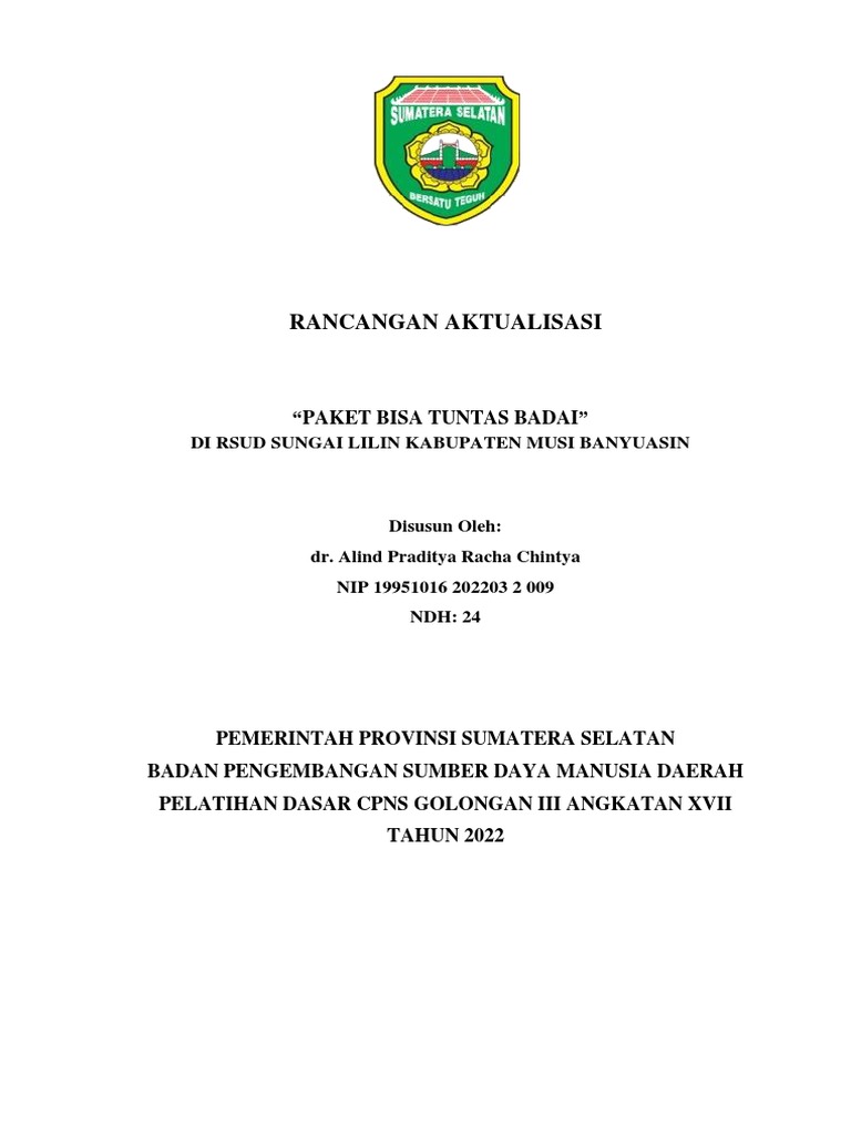 Laporan Aktualisasi Alind | PDF