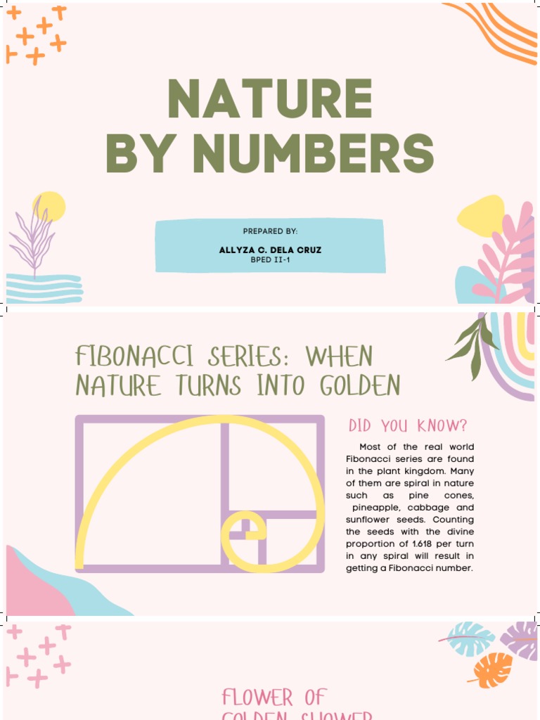 Nature by Numbers (MMW 1st Year) | PDF