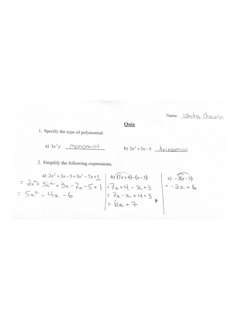 Simplify The Following Expressions | PDF Simplify The Following Expressions | PDF
