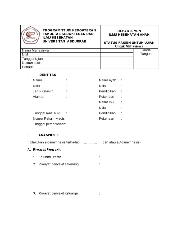 Status IKA Dan Pengisian-1 | PDF