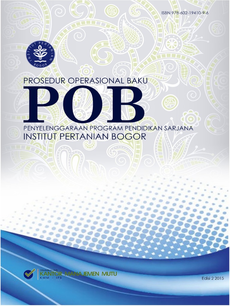 Pob s1 Sarjana 2015 | PDF