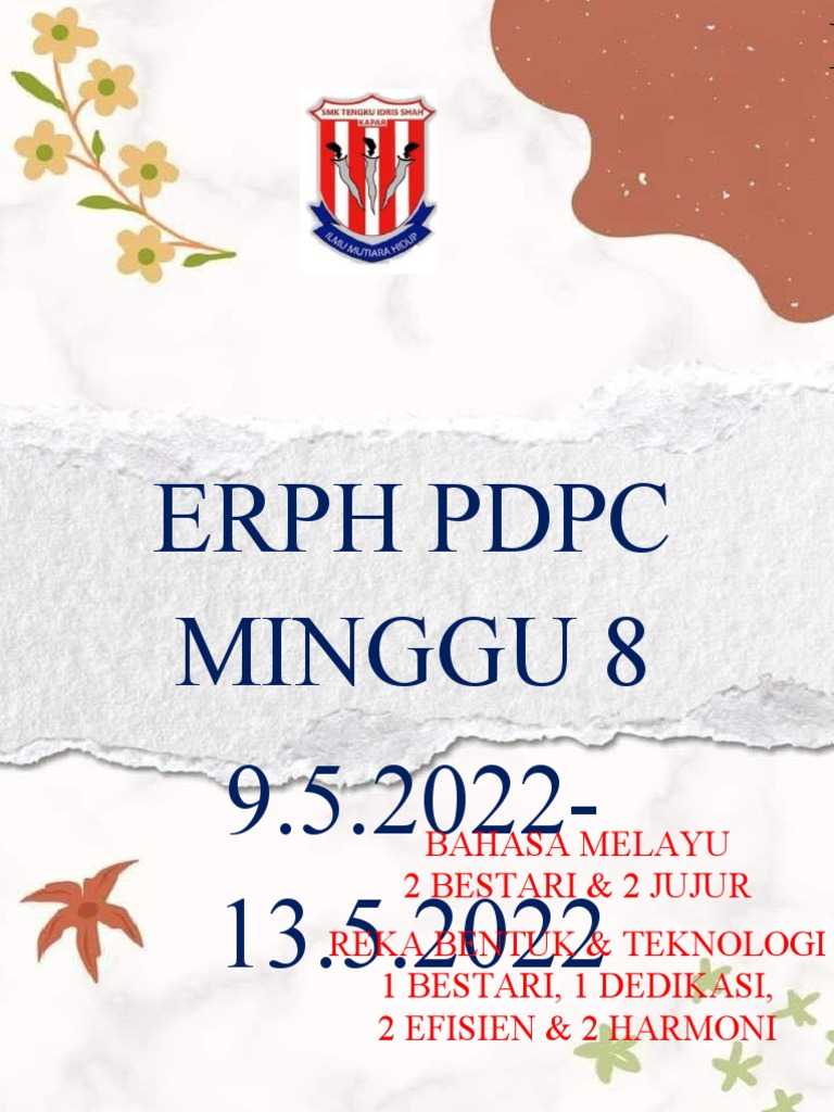 Erph Sesi PDPC Minggu 8 2022 | PDF