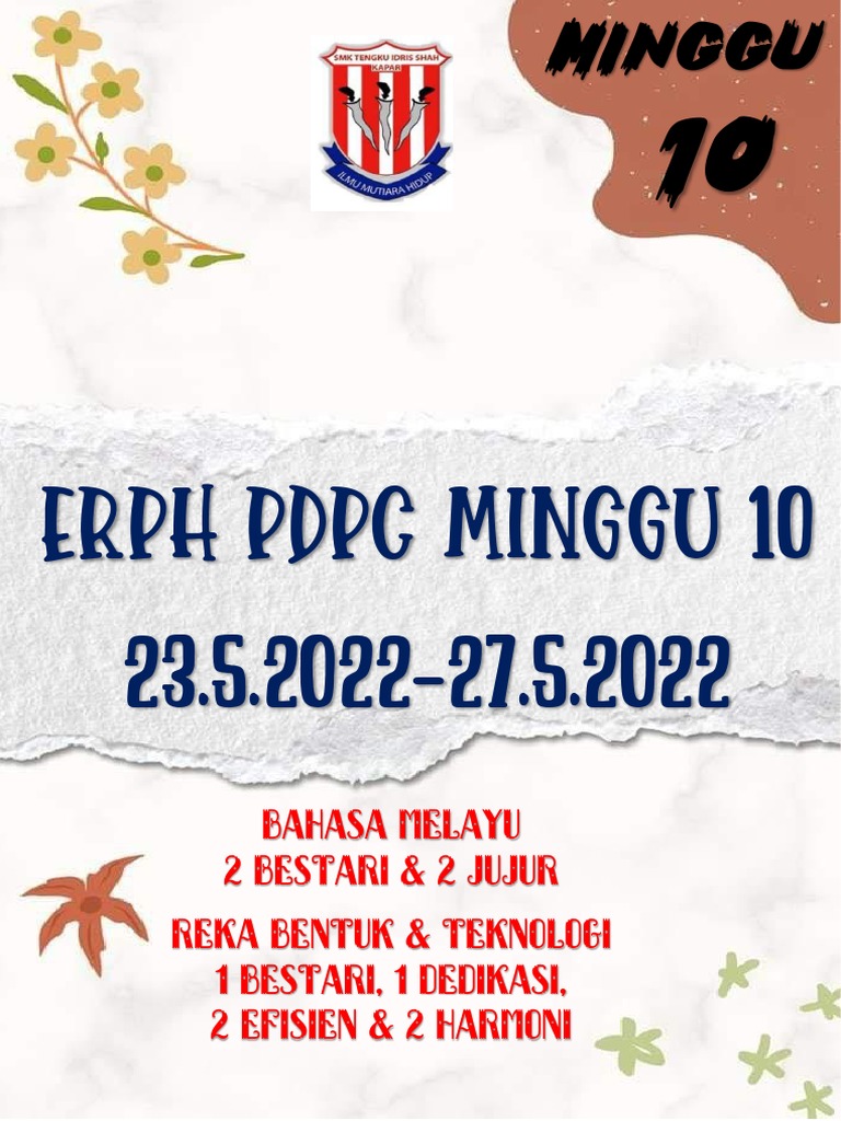 Erph Sesi PDPC Minggu 10 2022 | PDF