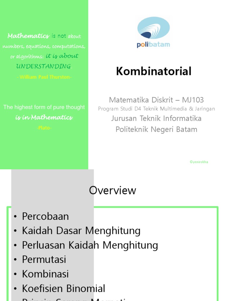 12 - Kombinatorial | PDF