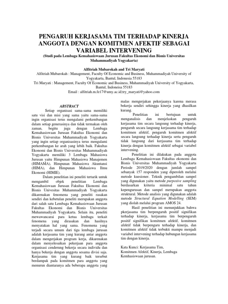 Tugas Kerjasama Tim | PDF