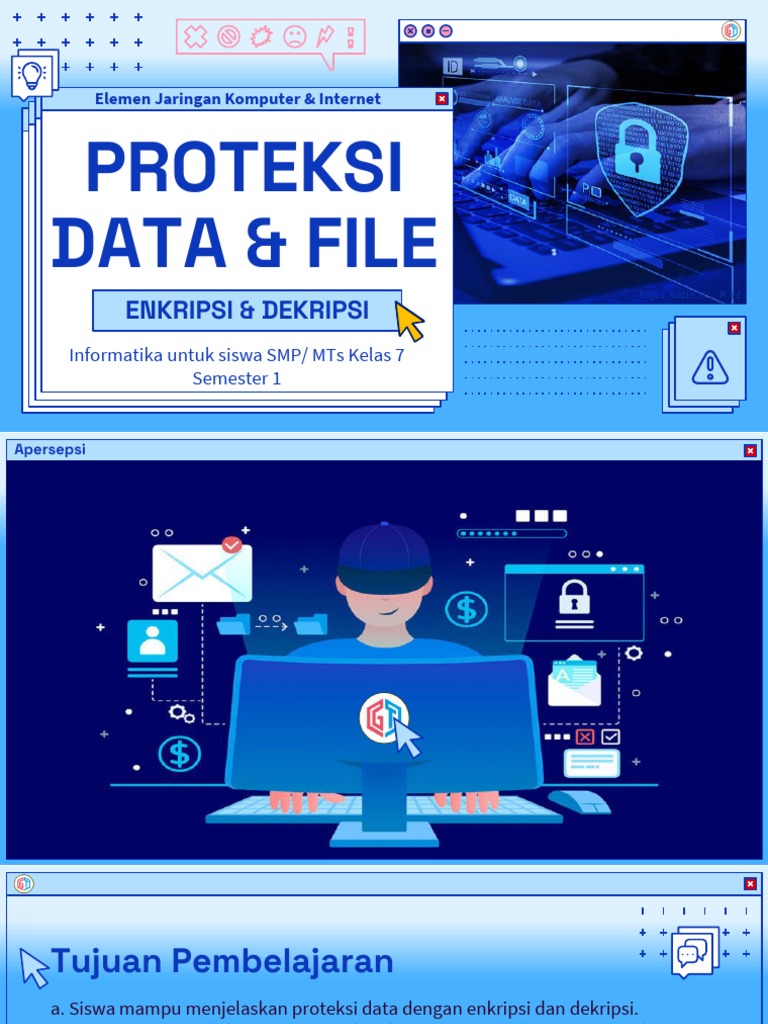 JKI - Enkripsi Proteksi Data Dan File | PDF