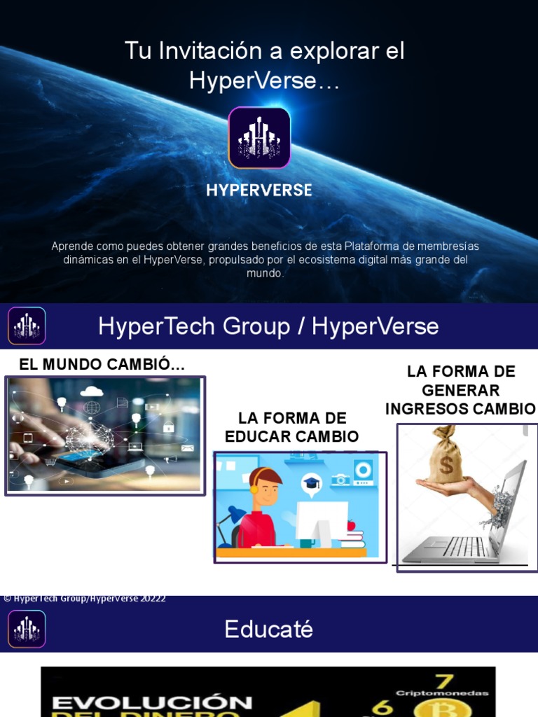 Tu Invitación A Explorar El Hyperverse | PDF | Criptomoneda | Dinero