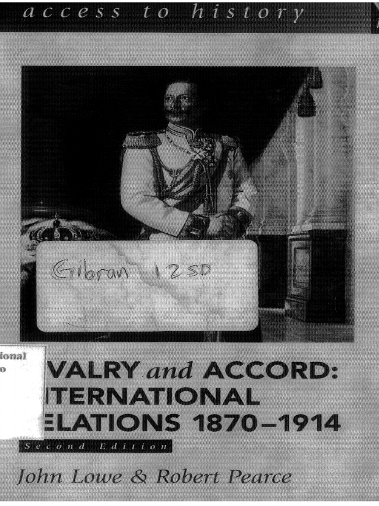 (Access To History) John Lowe and Robert Pearce - Rivalry and Accord - International Relations ...