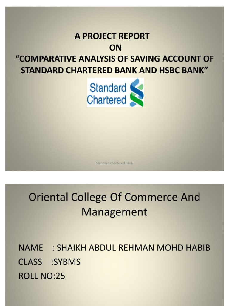 Standard Chartered Bank | PDF