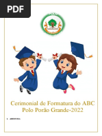 Roteiro para Formatura Do Abc Padrão | PDF | Amor