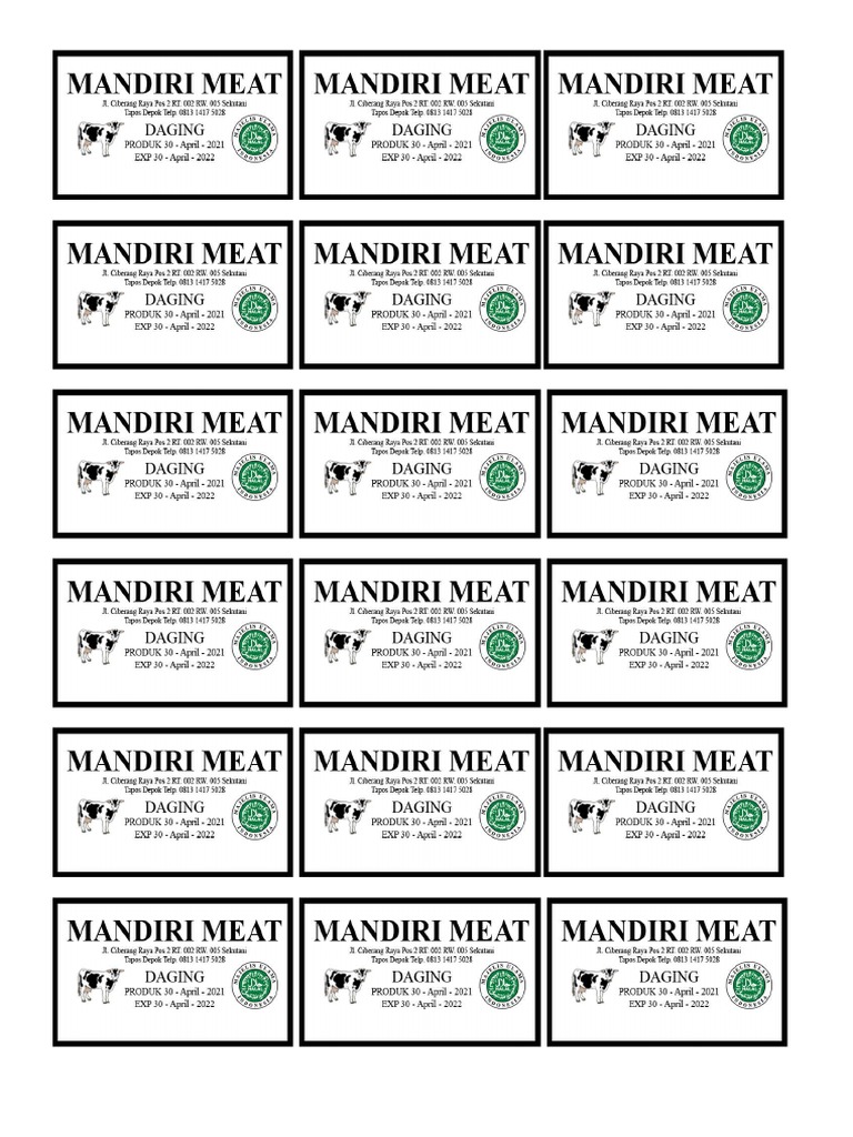 Logo Daging | PDF