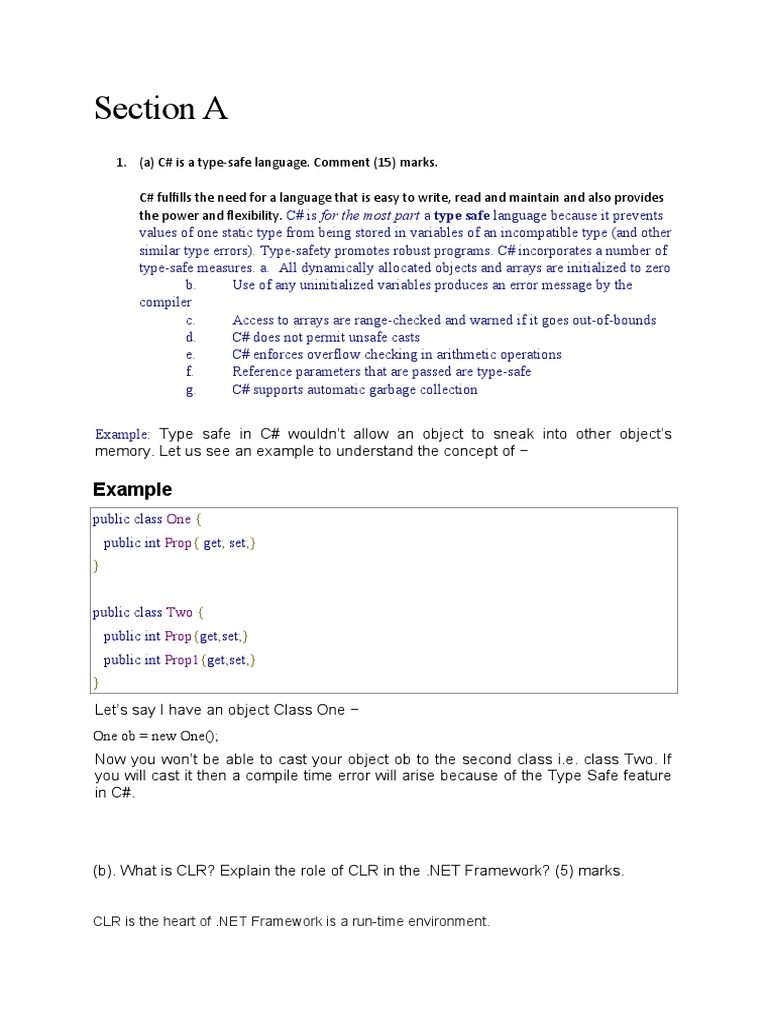 INFO134 - SEPTEMBER - 2021 Question and Answer | PDF | Control Flow | C ...