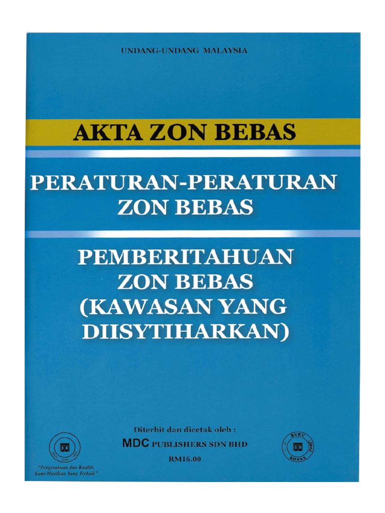 Akta Zon Bebas | PDF