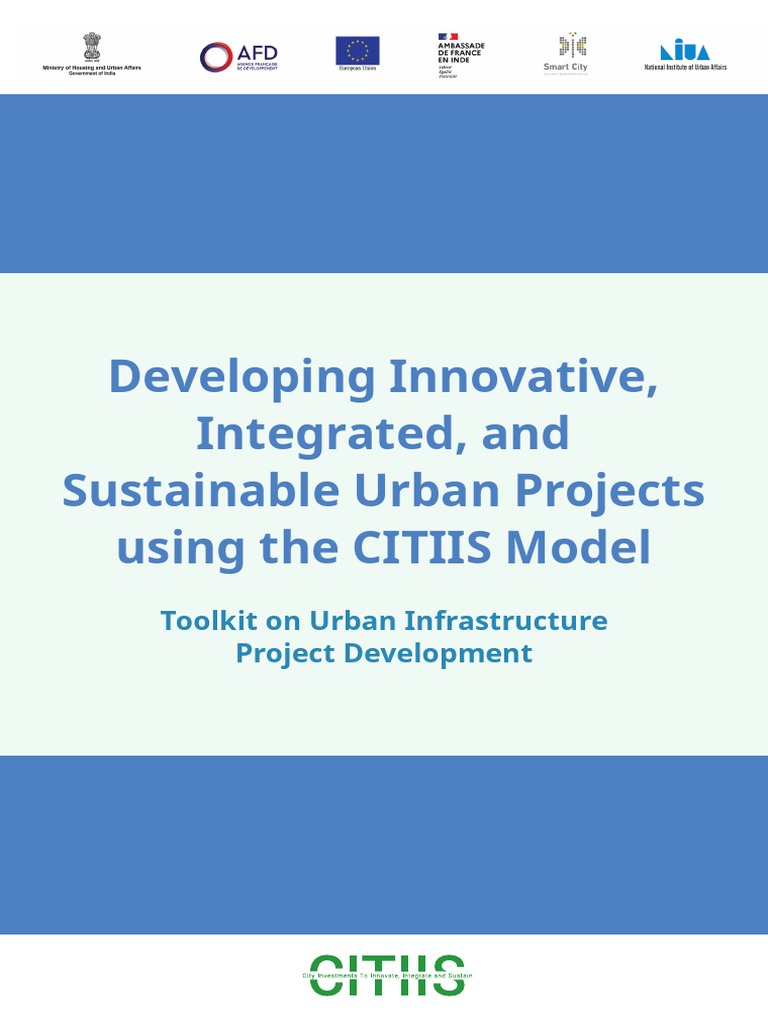 CITIIS Toolkit On Urban Infrastructure Project Development | PDF | Project Management | Capacity ...