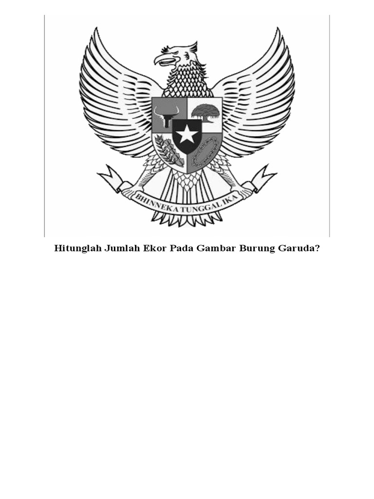 Hitunglah Jumlah Ekor Pada Gambar Burung Garuda | PDF