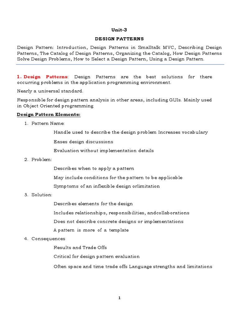 Design Patterns: MVC, Creational Patterns and More | PDF | Class (Computer Programming) | Model ...