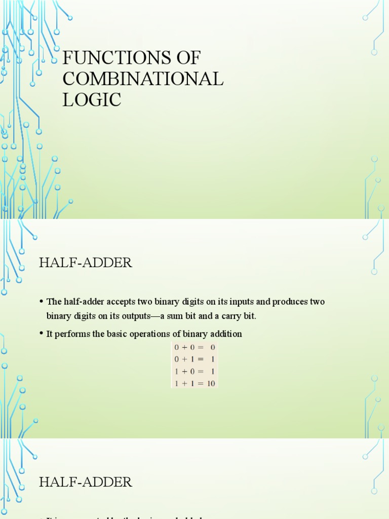 Functions Of Combinational Logic Pdf Binary Coded Decimal Encodings
