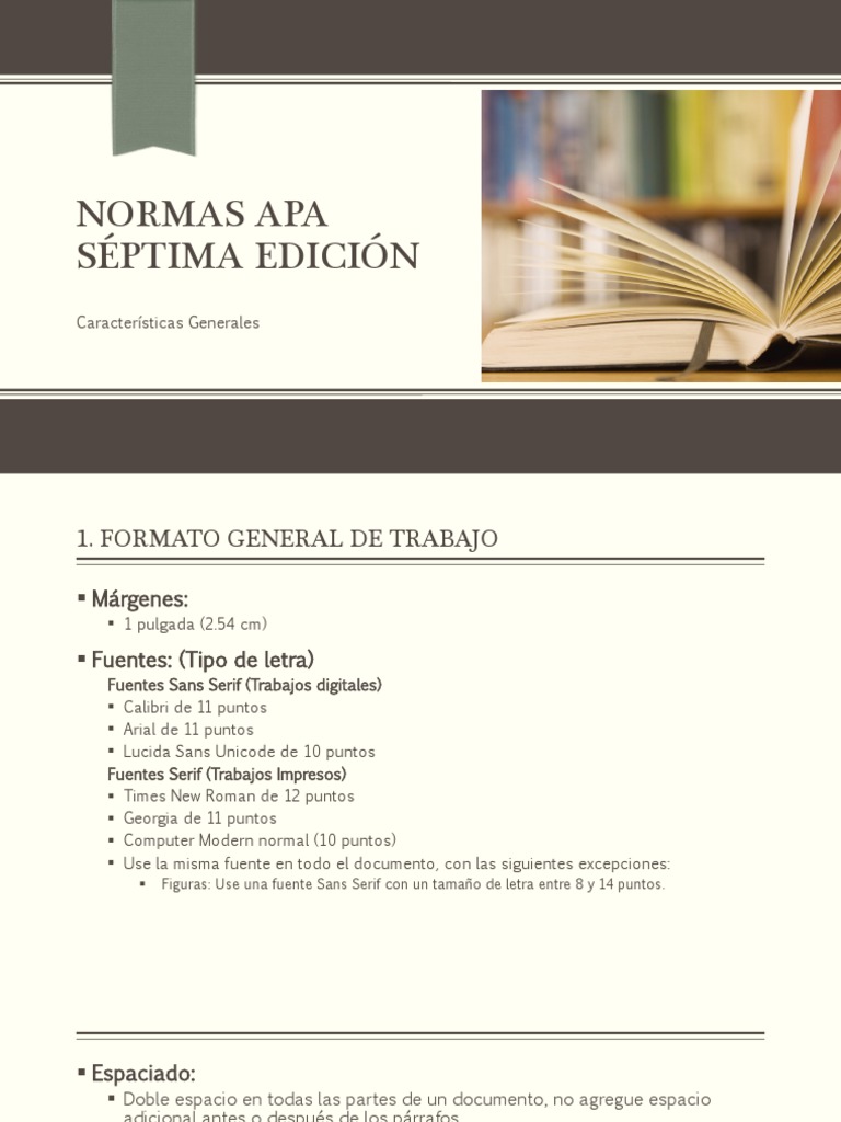 Normas Apa Septima Edición Pdf Serif