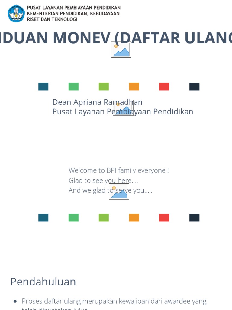 Panduan Daftar Ulang BPI | PDF