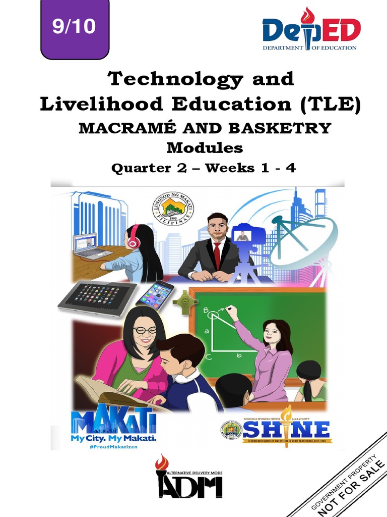 TLE9-10 MacrameandBasketry Q2 Weeks1to4 Binded Ver1.0 | PDF