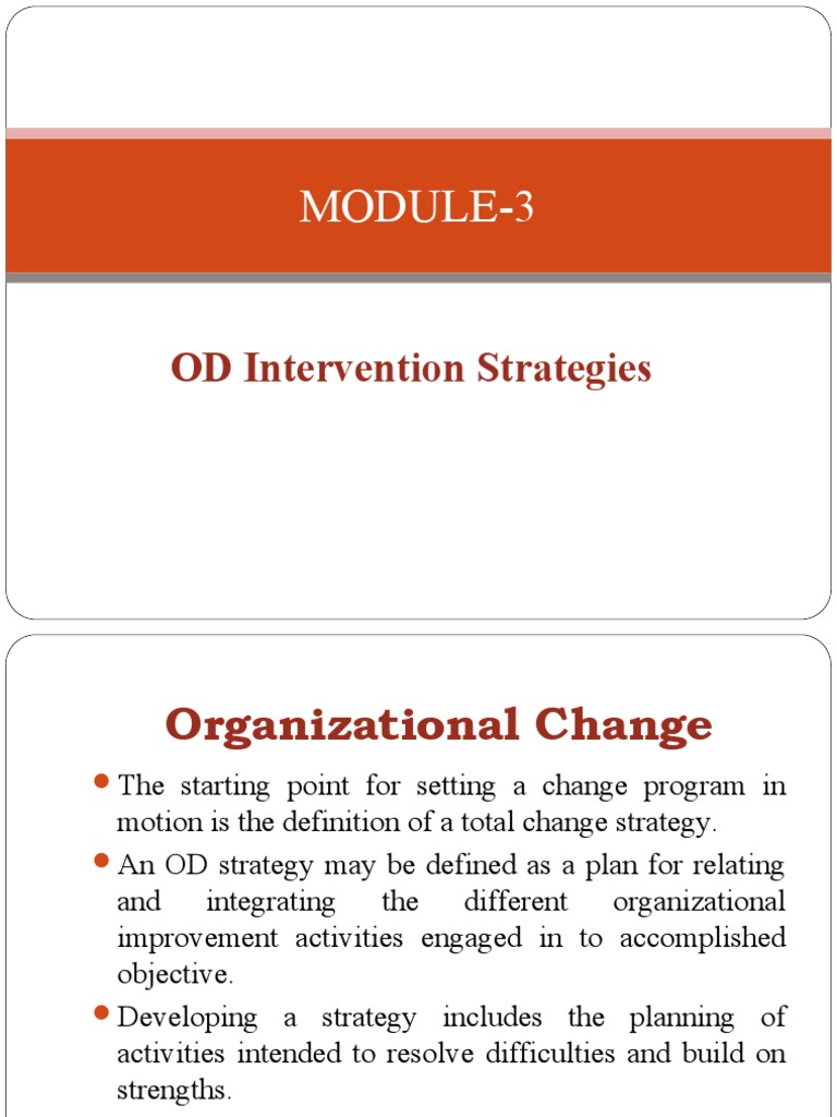 Module-3 CM N Od | PDF | Stress Management | Occupational Burnout