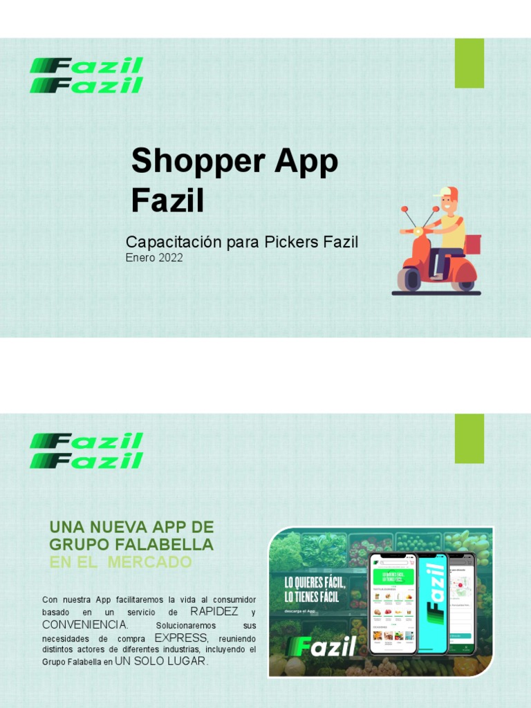 Una nueva app de compras rápidas: Capacitación para pickers de Fazil ...
