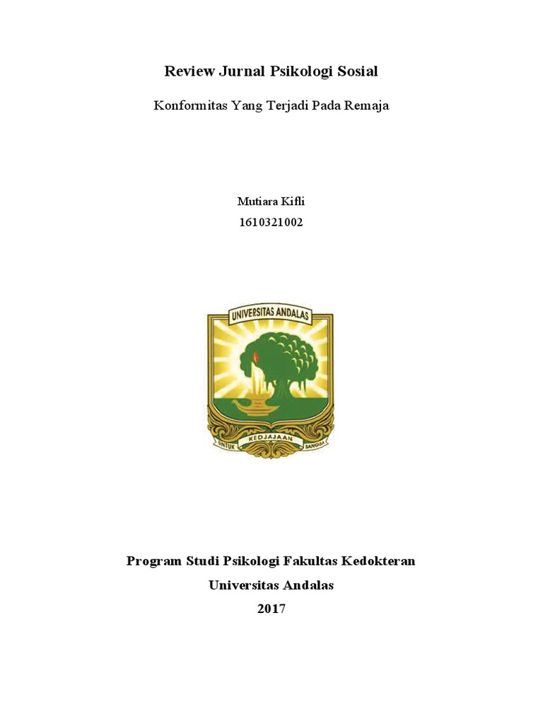 Konformitas dan Menyontek Remaja SMA | PDF | Kesehatan Holistik