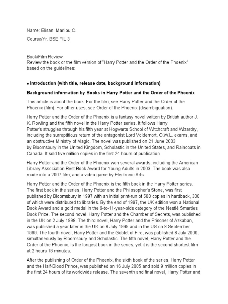 Introduction To Literature and Its Philosophy | PDF | Harry Potter ...