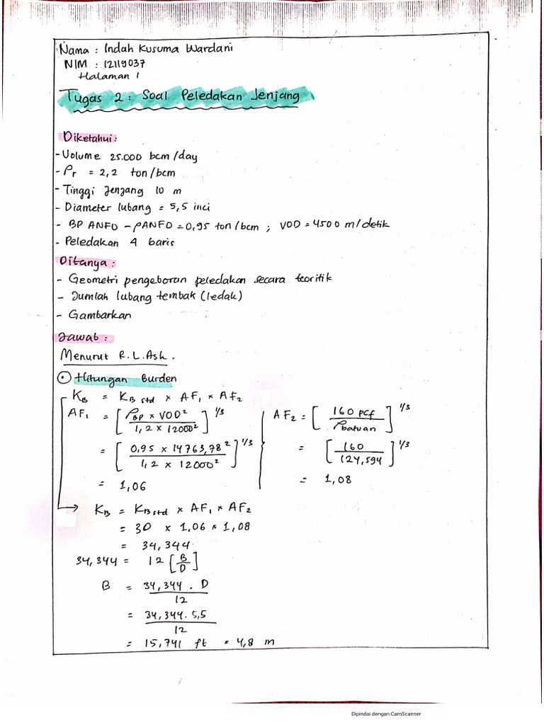 TUGAS - 2 - 12119037 - Indah Kusuma Wardani - 18 Oktober 2021 | PDF