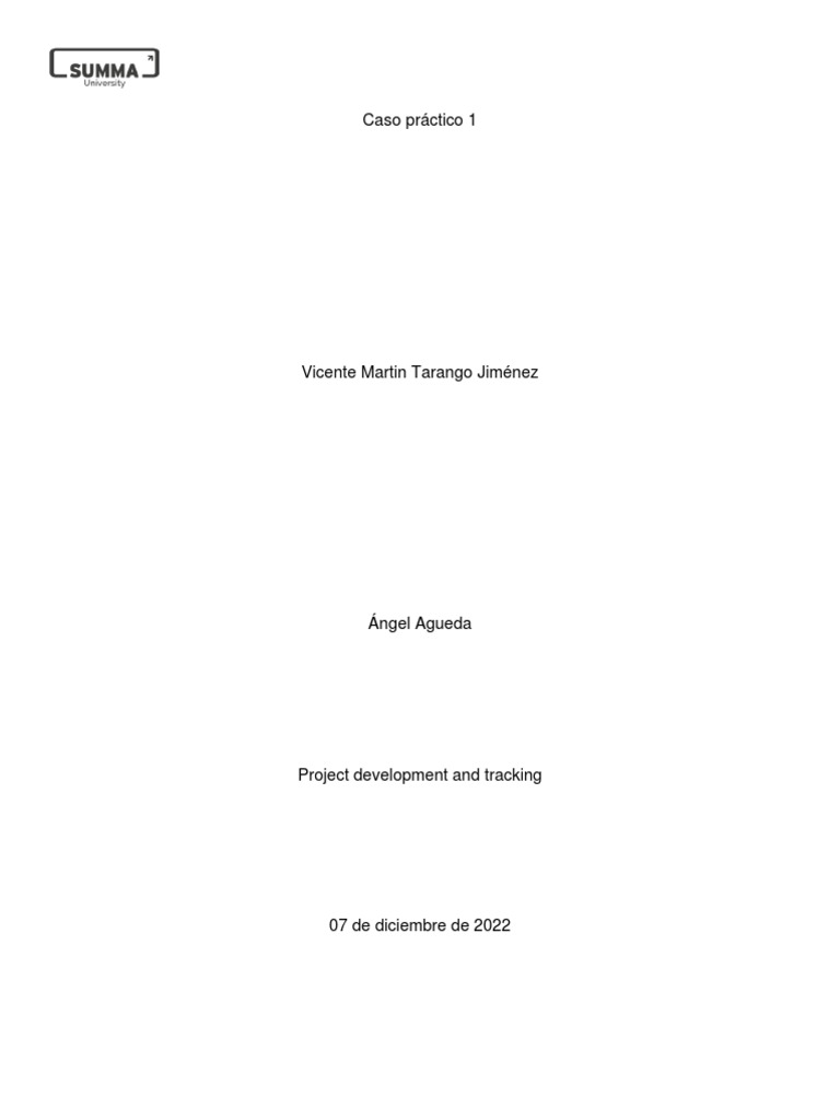 Caso Práctico 1 | PDF | Economias | Informática