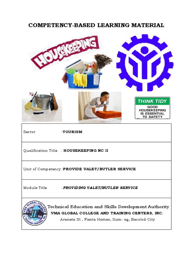 Core 3. Provide Valet Butler Service | PDF