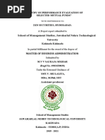 Mba Finance Project | PDF | Master Of Business Administration | Economies