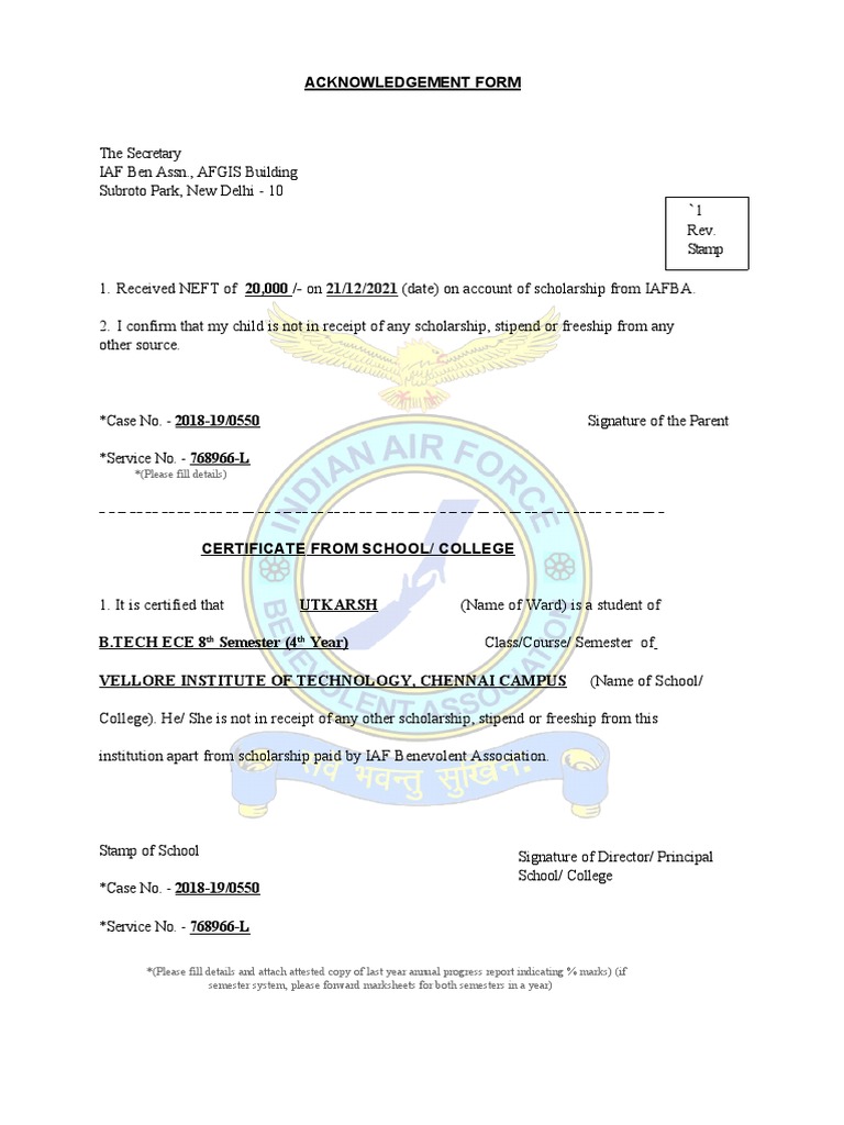 Continuation Form | PDF