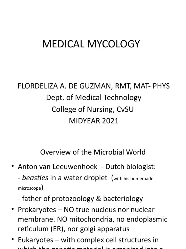 Mycology 2021 | PDF | Fungus | Virus