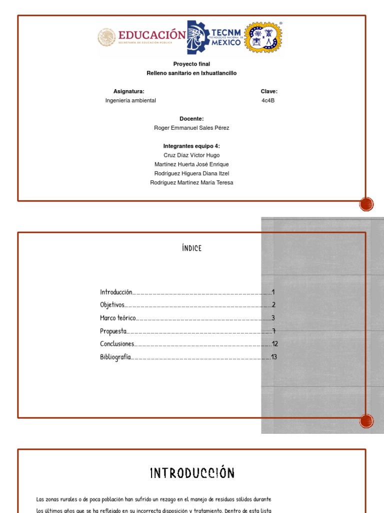 Relleno Sanitario Manual | PDF | Residuos | Vertedero