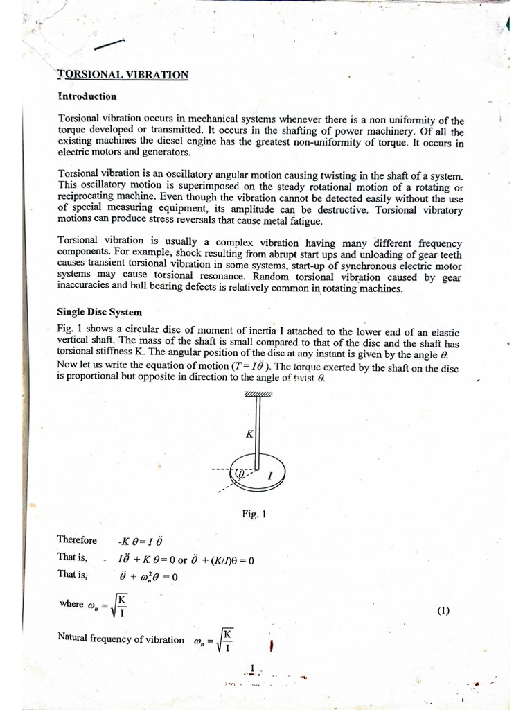 Dynamics of Mechenical Systems Question Papers 2 | PDF
